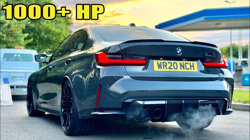 1000HP+ BMW M3 G80 is INSANE!! 100-200 in 3.xx REVIEW on AUTOBAHN - COS.TV