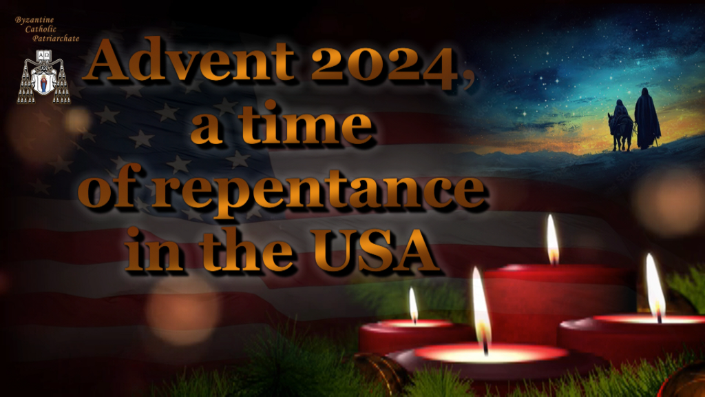 Advent 2024, a time of repentance in the USA /Part 1-2/ - COS.TV
