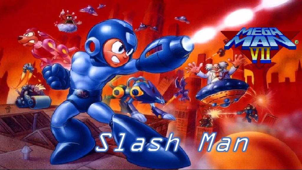 Mega Man 7 - Gameplay - Slash Man - COS.TV