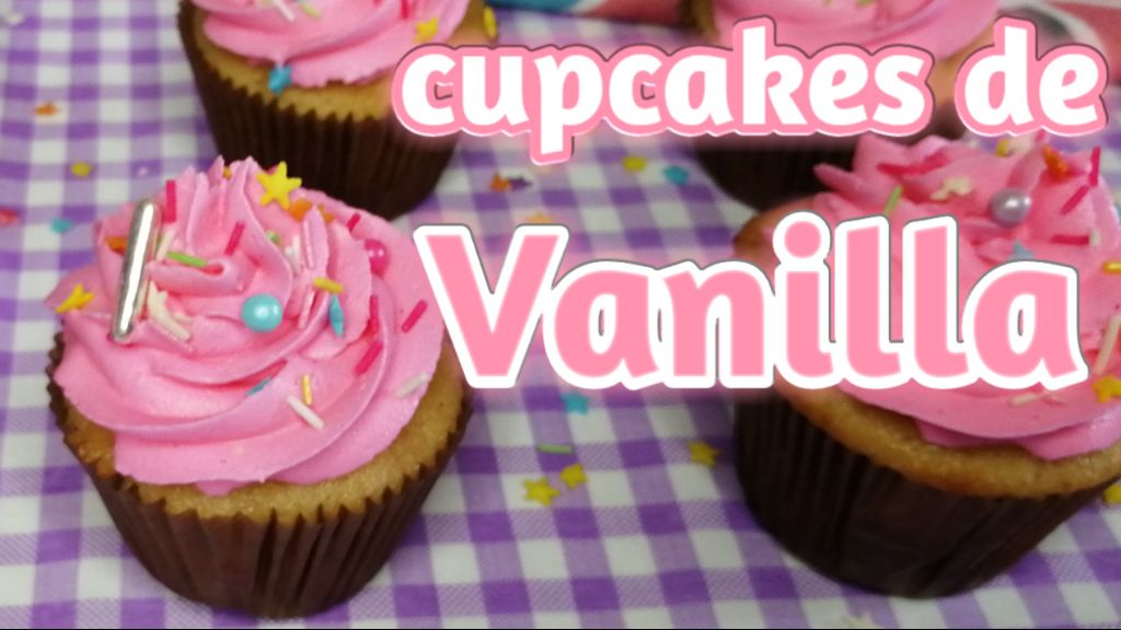Cupcakes de vainilla receta. - COS.TV