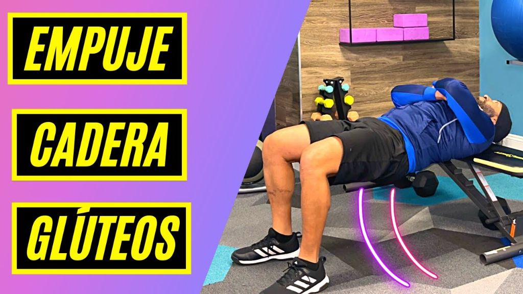 Como hacer un EMPUJE de CADERA para GLUTEOS firmes y REDONDOS/ Como ...