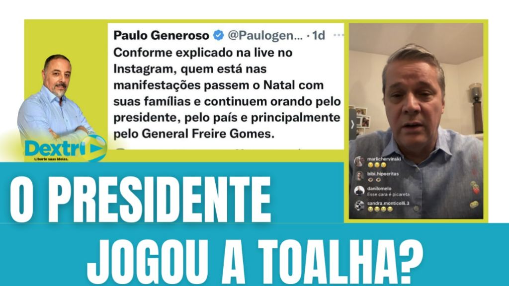 O Presidente Jogou A Toalha Costv