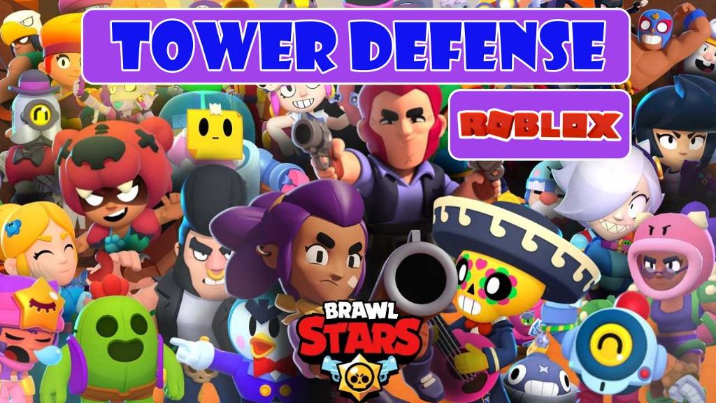 ROBLOX | OUTRO TOWER DEFENSE DO BRAWL STARS - BRAWL STARS TD - COS.TV