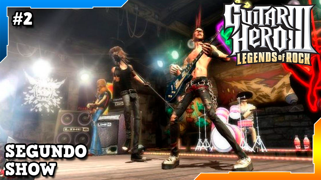 SEGUNDO EVENTO - Guitar Hero 3 PS3 - #2 - Chrono Plays - COS.TV