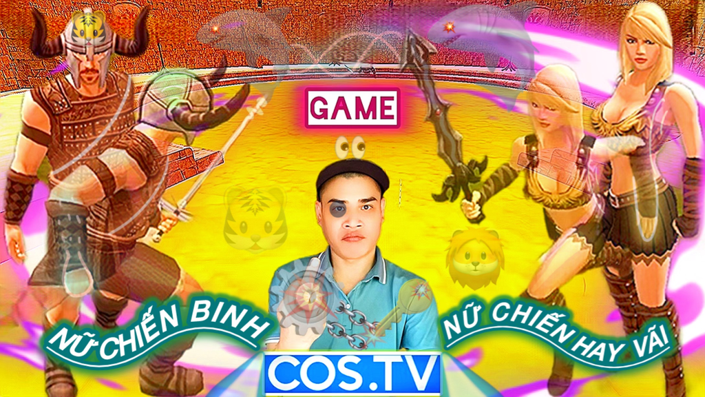 Game// Ninja warrior sword fighting// hay vãi - COS.TV