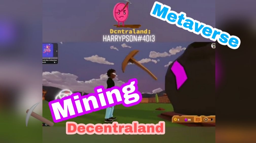 Wondermine Craftng Game, Mine Meteors Decentraland - COS.TV