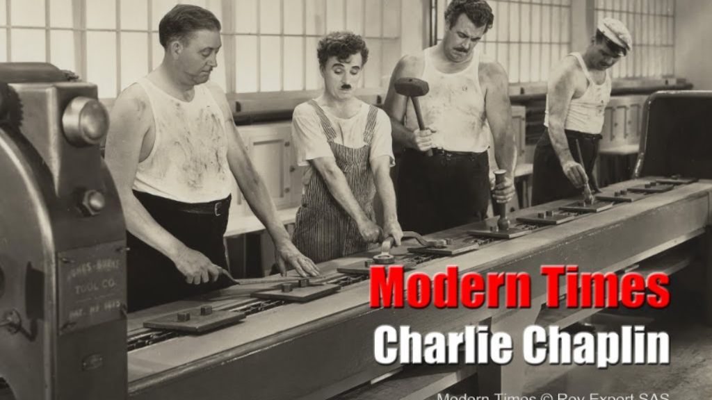Charlie Chaplin - Factory Scene - Modern Times (1936) - COS.TV
