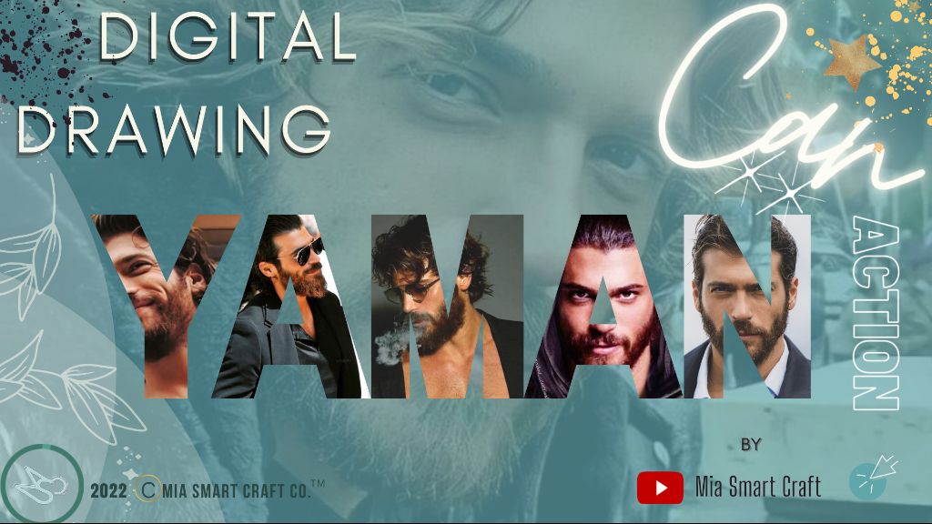 CARTOON TO Realistic DIGITAL DRAWING | CAN YAMAN - COS.TV