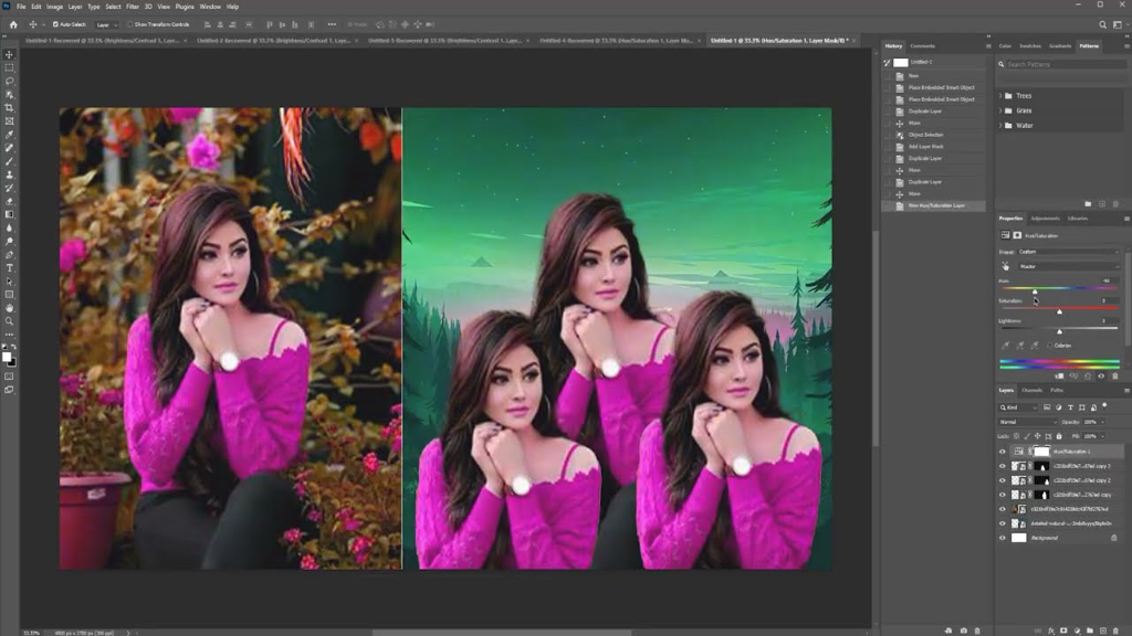 How to Change Background Color in Photoshop - 1 Minute Tutorial - COS.TV