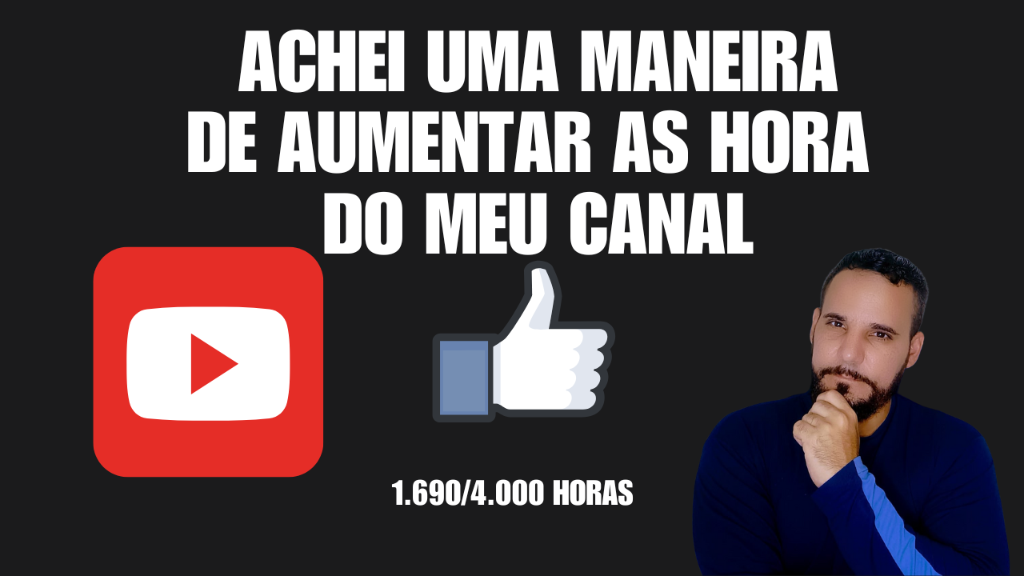 ACHEI UMA MANEIRA DE AUMENTAR AS HORAS DO MEU CANAL - COS.TV