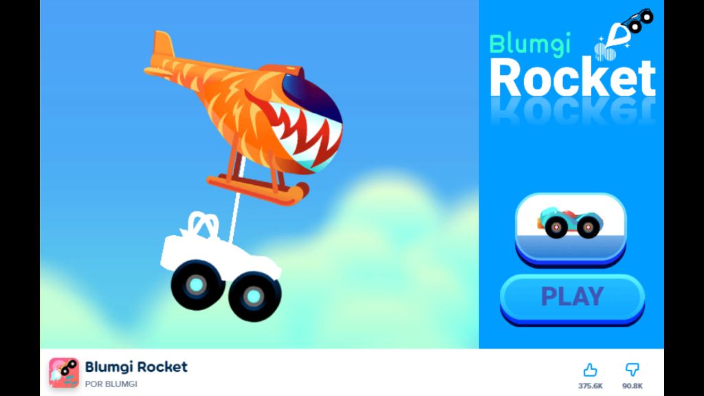 Yamil Gameplays in BLUMGI ROCKET - COS.TV