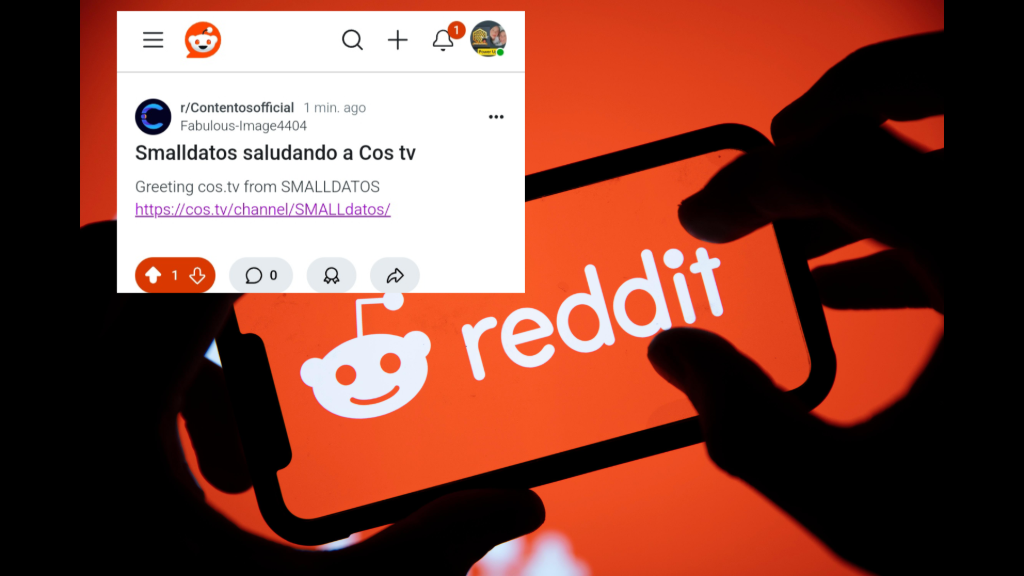 Cos.tv en Reddit/Registro/Following - COS.TV