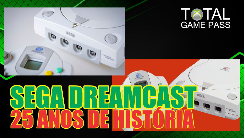 SEGA DREAMCAST 25 ANOS DE UM DOS CONSOLES MIS BONITO E PODEROSO DE ...