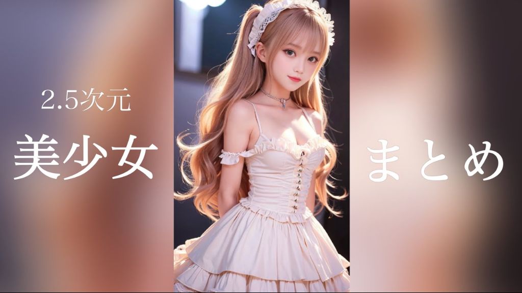 【2.5次元】かわいすぎる美少女まとめ【AI】 - COS.TV