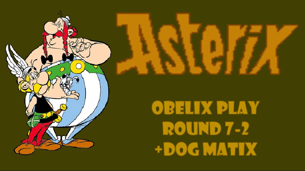 Asterix Master System - Obelix Play - Round 7-2 + Bonus Dog Matix - COS.TV