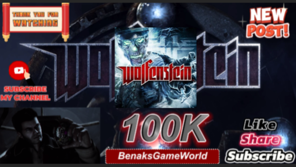 Wolfenstein Story Mode Part#1 :)🎮🌹 ️👌🤗👍 - COS.TV