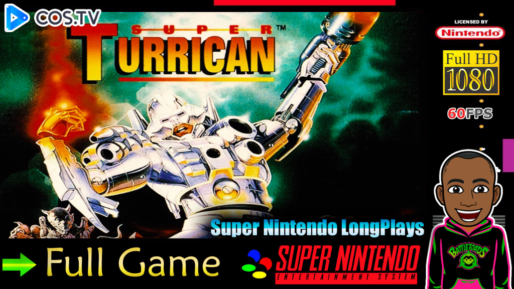 Super Turrican [Complete LongPlay] (Snes) (Super Nintendo) - COS.TV