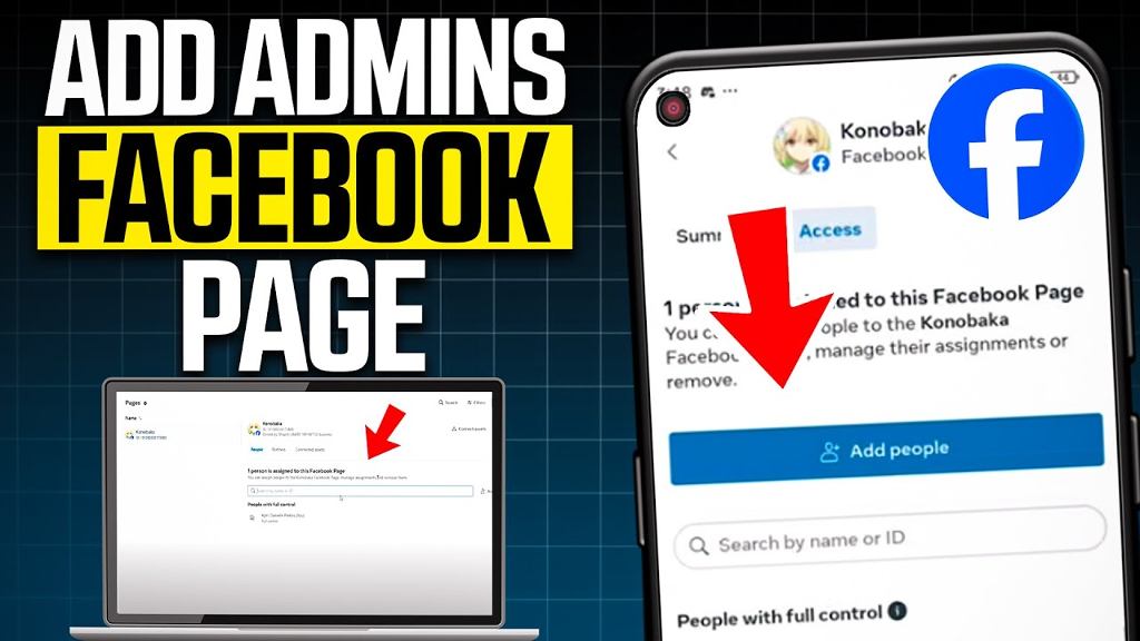 How to Add Admins to Your Facebook Page in New Account Mobile and PC ...