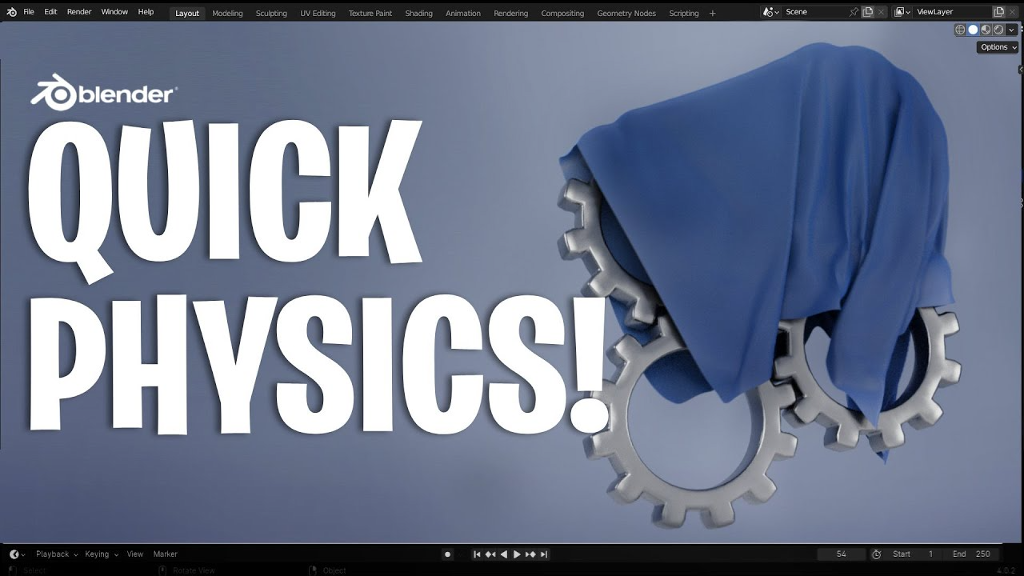 A New Blender Physics Tool Has Arrived! - COS.TV