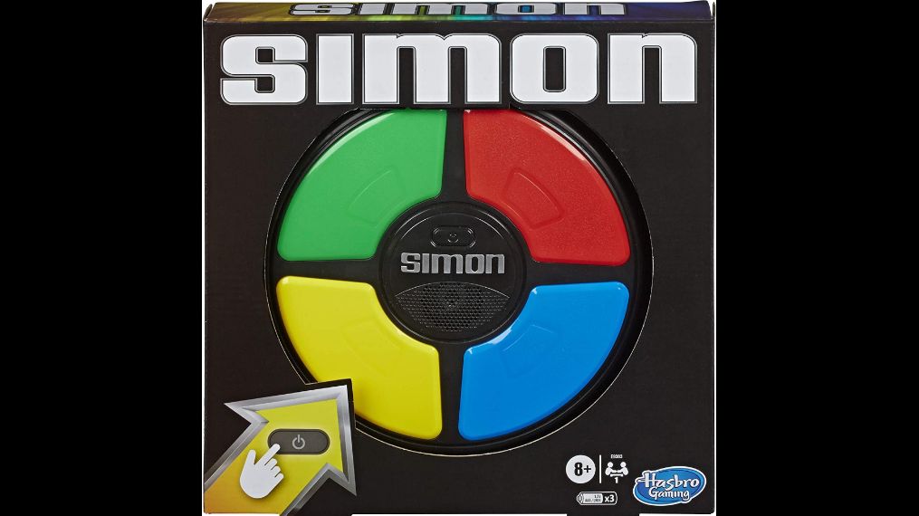 Hasbro Gaming Simon Handheld Electronic Memory Game With Lights and ...