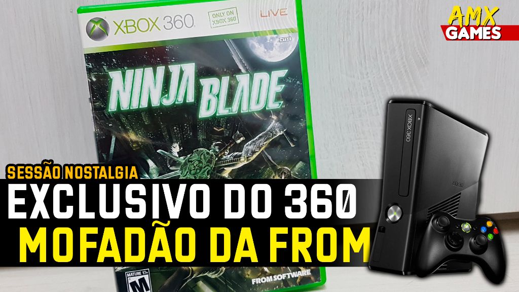 NINJA BLADE - Um Jogo Esquecido no Tempo Exclusivo do XBOX 360 - COS.TV