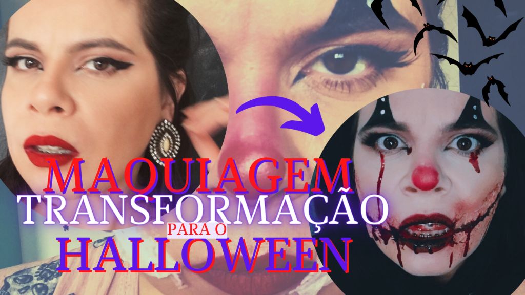 MAQUIAGEM PARA HALLOWEEN - MAQUIAGEM TERROR - MAKE ARTÍSTICA - COS.TV
