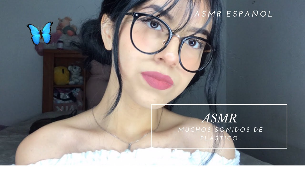 ASMR/ Muchos sonidos de plástico/ Plastic sounds/ ASMR en español/ Andrea ASMR 🦋 - COS.TV