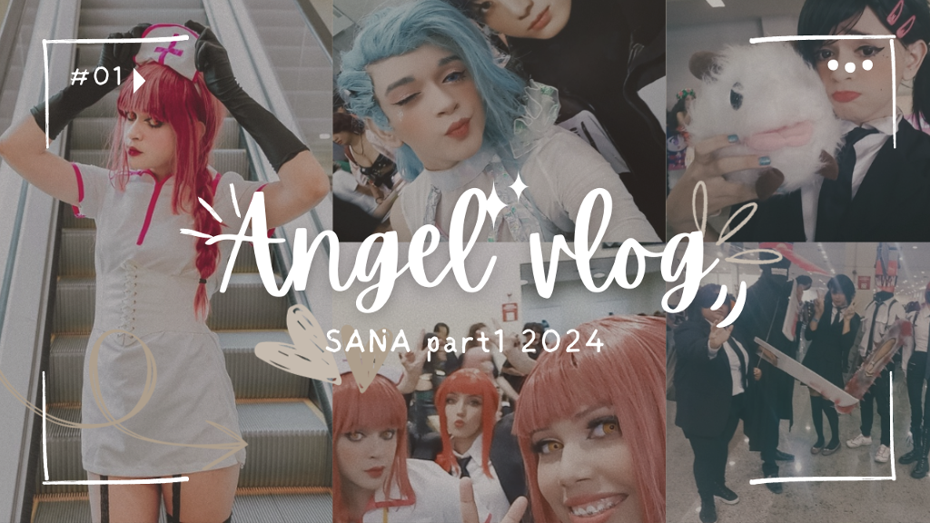 #01 AngelVlog | Pela Primeira Vez Indo Pro Sana pt1 😌 - COS.TV