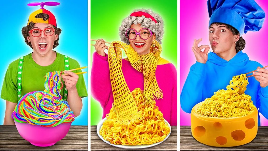 GRANNY VS ME COOKING CHALLENGE || Who Is Winner!? Cool Tasty Ideas by ...