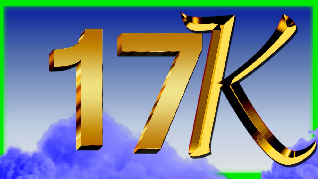 17K DE INSCRITOS - MUITO OBRIGADO - COS.TV