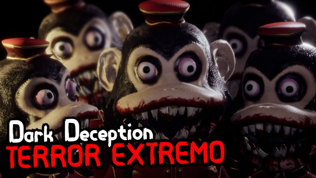🔪ESCAPANDO DE MONOS ASESINOS!! - Dark Deception👹 - COS.TV