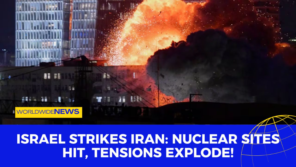 Israel StrIkes Iran: Nuclear Sites HIt, Tensions Explode! - COS.TV