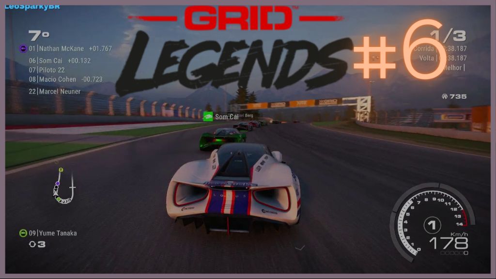 Pressionando o rival - Grid Legends #6 - COS.TV