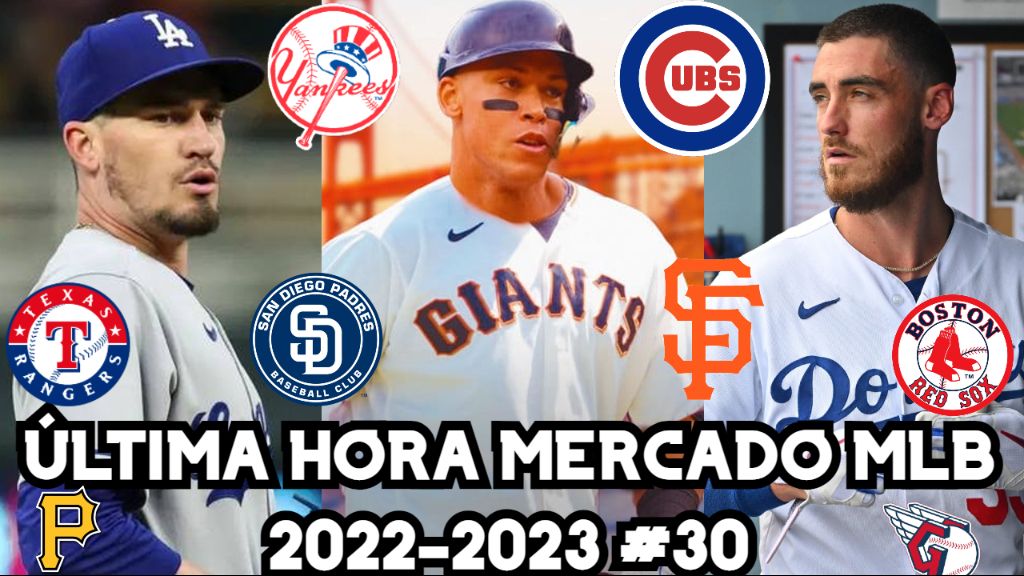 JUDGE OFERTA GIANTS Y YANKEES, BELLINGER A CUBS, HEANEY A RANGERS, BELL ...
