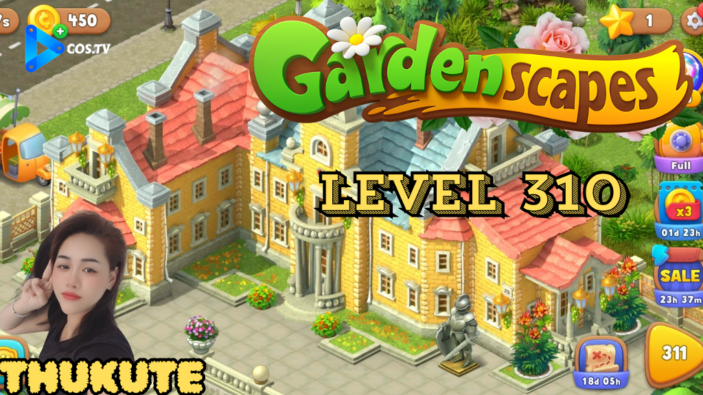 GardenScapes Level 310 - COS.TV