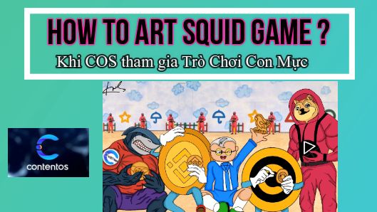 HOW TO ART COS & SQUID GAME ? ll Khi COS tham gia Trò Chơi Con Mực - COS.TV