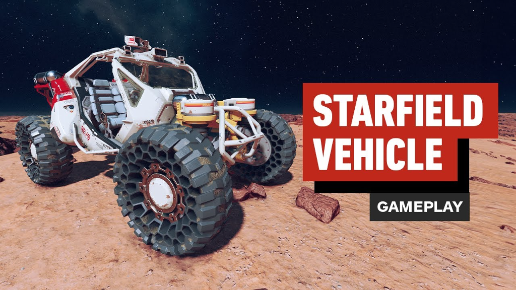 Starfield Check Out the Rev-8 Vehicle In Action (Gameplay) - COS.TV